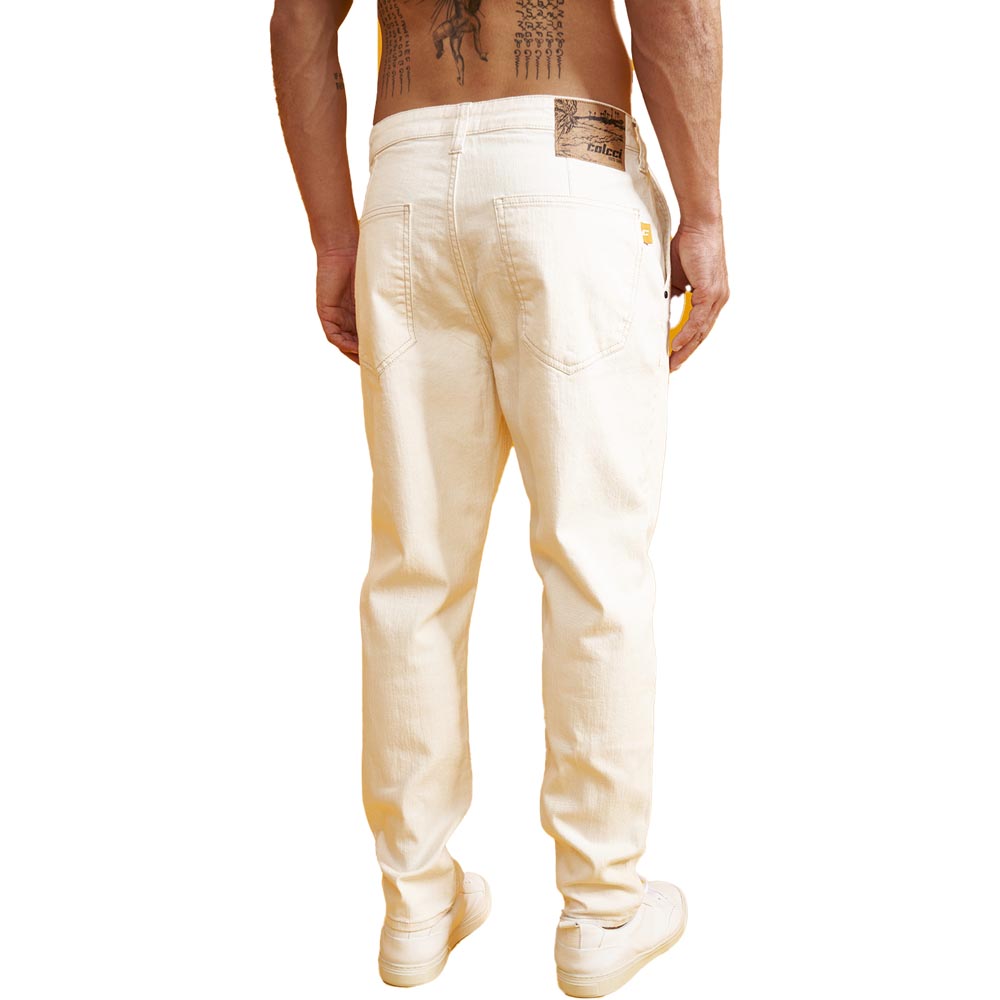 Calça Colcci Fred AV23 Off White Masculino - Attemporal Boutique