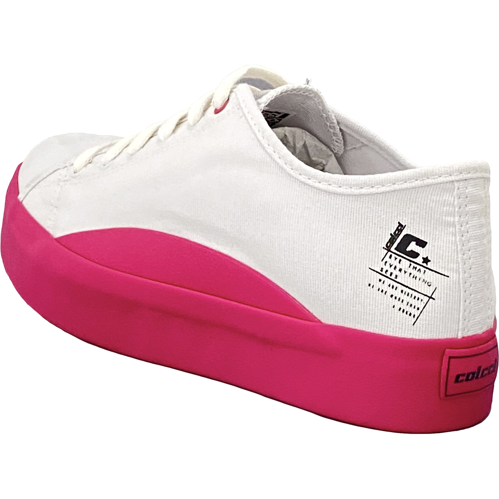 Tênis Colcci Malta Branco e Rosa Feminino - Attemporal Boutique