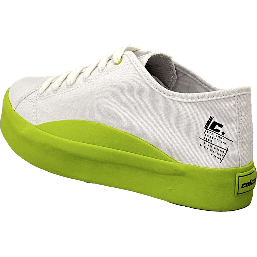 Tênis Colcci Malta Branco e Verde Feminino - Attemporal Boutique