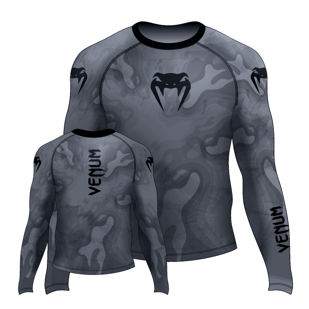 Rash Guard Venum Forest Dark Preto - Attemporal Boutique