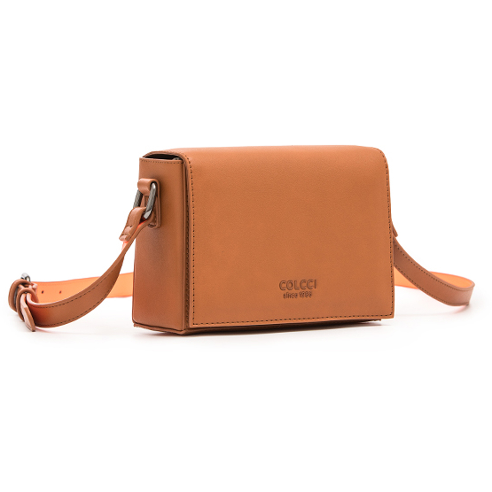 Bolsa Colcci Crossbody Liso Caramelo Feminino - Attemporal Boutique