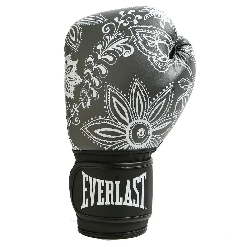 Luva de Boxe Everlast Spark Flower Cinza - Attemporal Boutique
