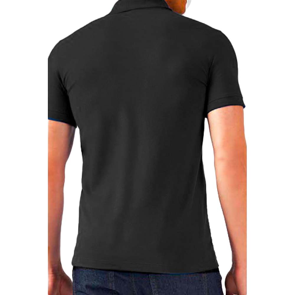 Camisa Polo Acostamento Logo O23 Preto Masculino - Attemporal Boutique