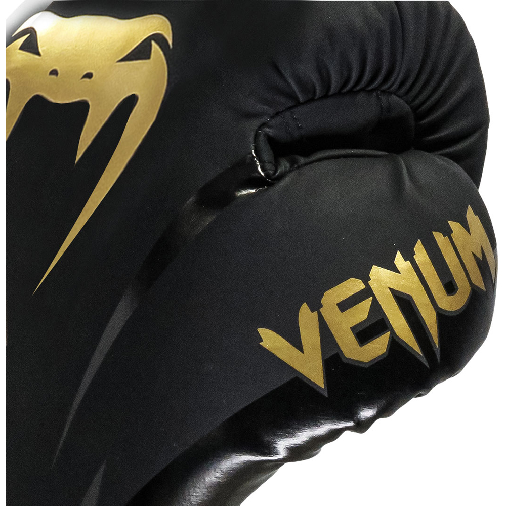 Kit Box Venum New Impact Evo Luva Bandagem e Bucal Dourado - Attemporal ...