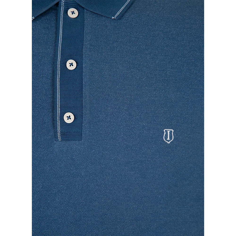 Camisa Polo Individual Regular IN24 Azul Infinity Masculino - Attemporal Boutique