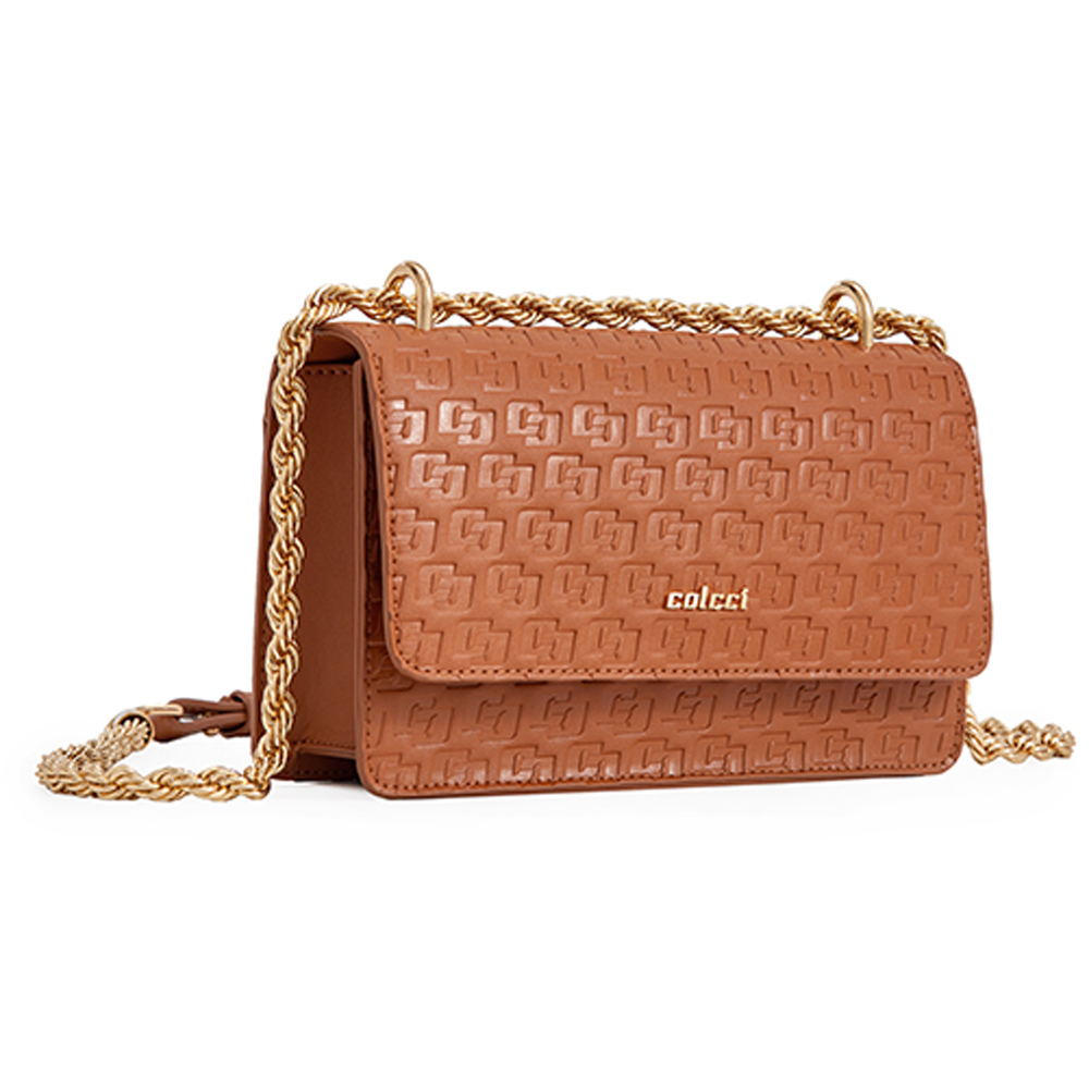 Bolsa Crossbody Colcci Relevo In24 Marrom Feminino - Attemporal Boutique