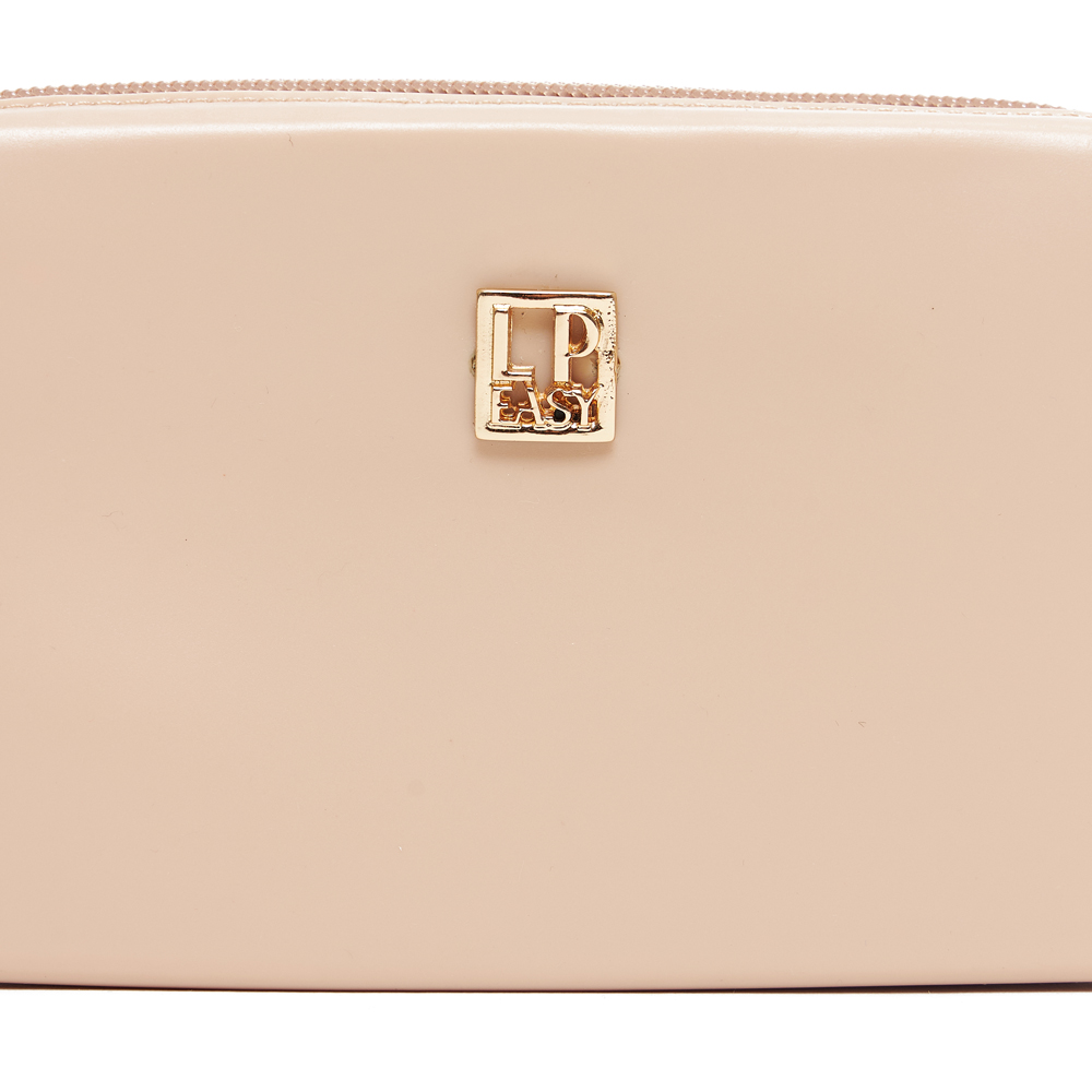 Bolsa Clutch Easy Lança Perfume Logo In24 Bege Feminino - Attemporal ...