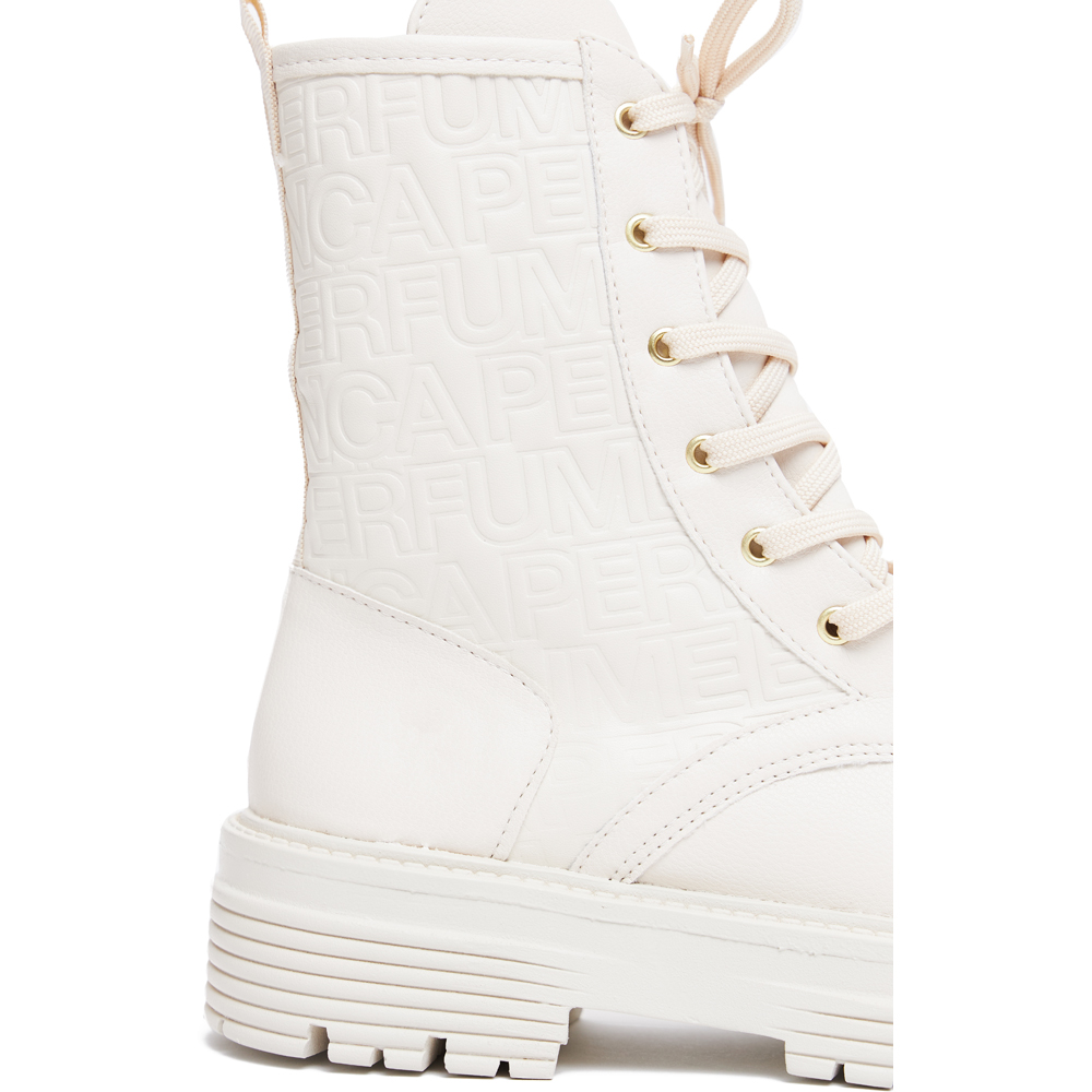 Bota Easy Lança Perfume Monograma In24 Off White Feminino - Attemporal ...