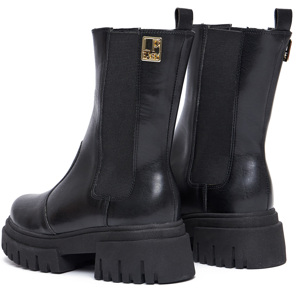 Bota Easy Lança Perfume Chelsea In24 Preto Feminino - Attemporal Boutique