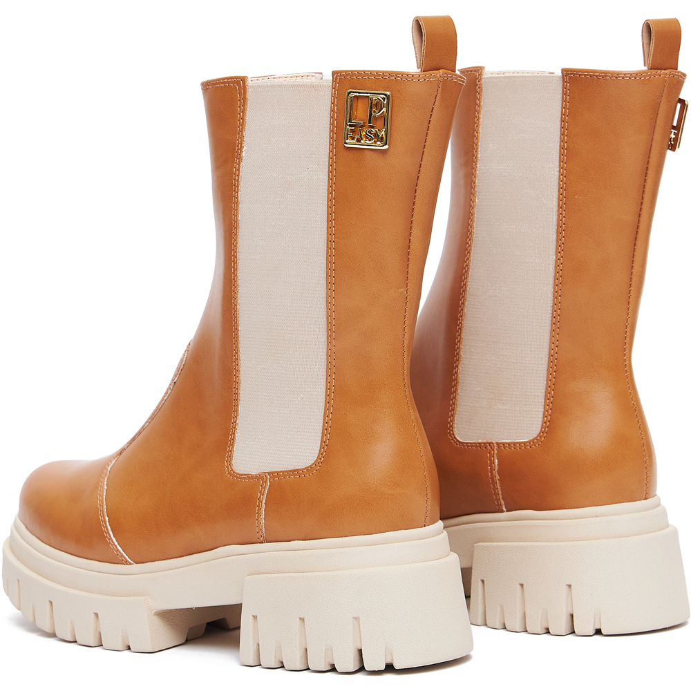 Bota Easy Lança Perfume Chelsea In24 Amarelo Feminino - Attemporal Boutique