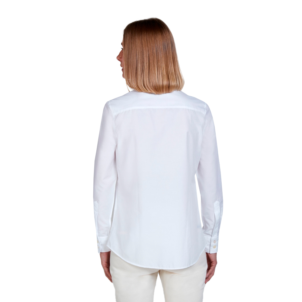 Camisa Dudalina Luxury Cotton In24 Branco Feminino - Attemporal Boutique
