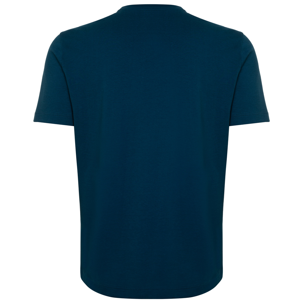 Camiseta Individual Pima Soft Slim Pr26 Azul Masculino - Attemporal ...