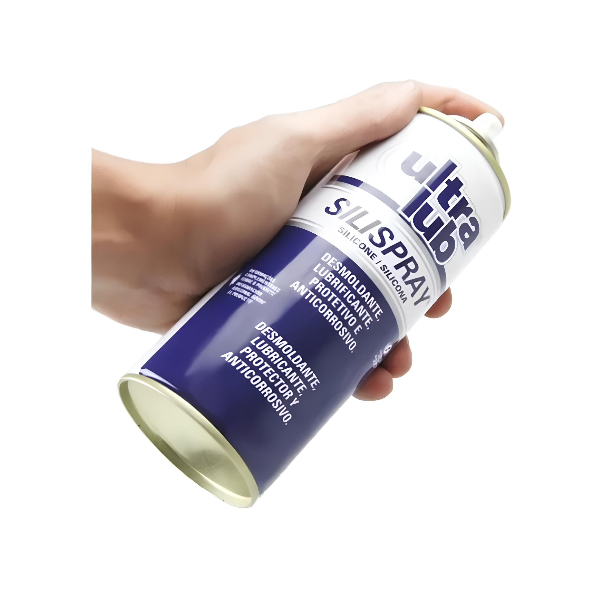 Silicone Desmoldante Spray 420ml Facilidade E Precisão No Desmolde ...