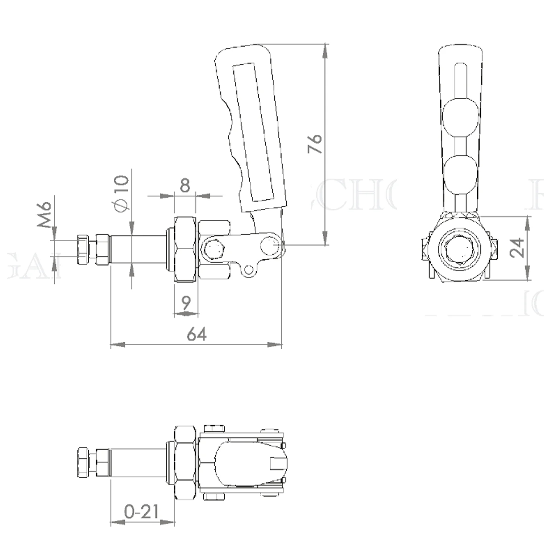 Grampo Torpedo Gc900 - Ferragens Garcia
