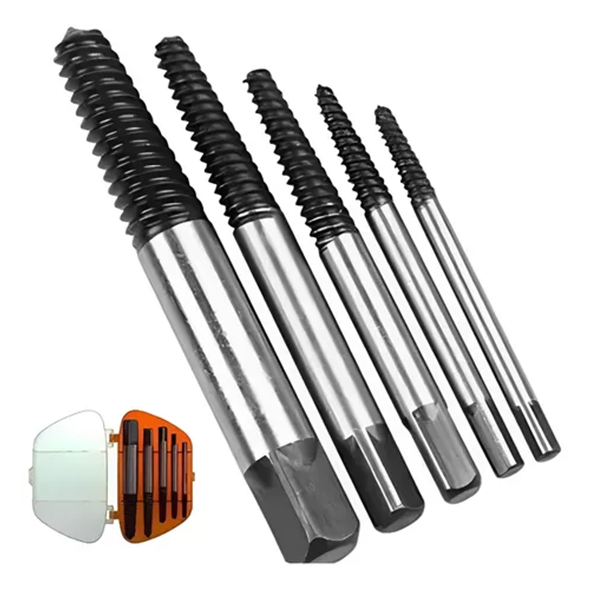 Extrator parafusos starfer 3 a 18mm 5pc - Ferragens Garcia