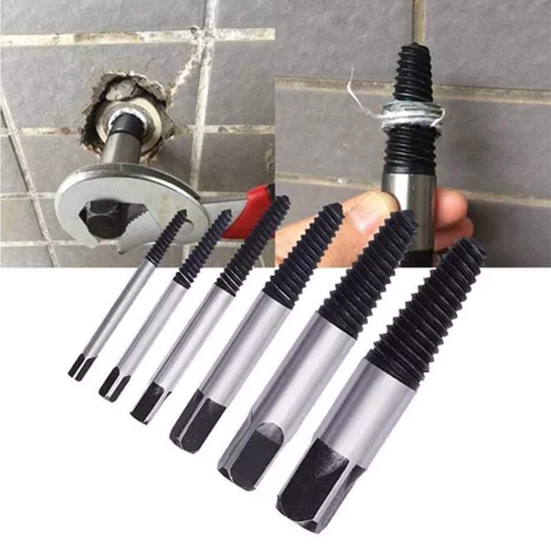 Extrator parafusos starfer 3 a 18mm 5pc - Ferragens Garcia