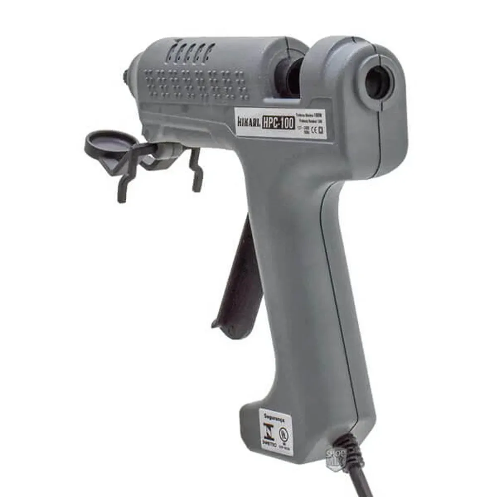 Pistola Para Aplicar Cola Quente HPC-100 Hikari - Ferragens Garcia