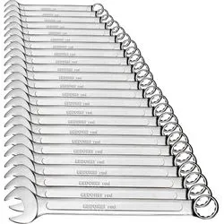 Jogo de Chaves Combinadas 6 a 32 mm 25 Peças Robust - Ferragens Garcia