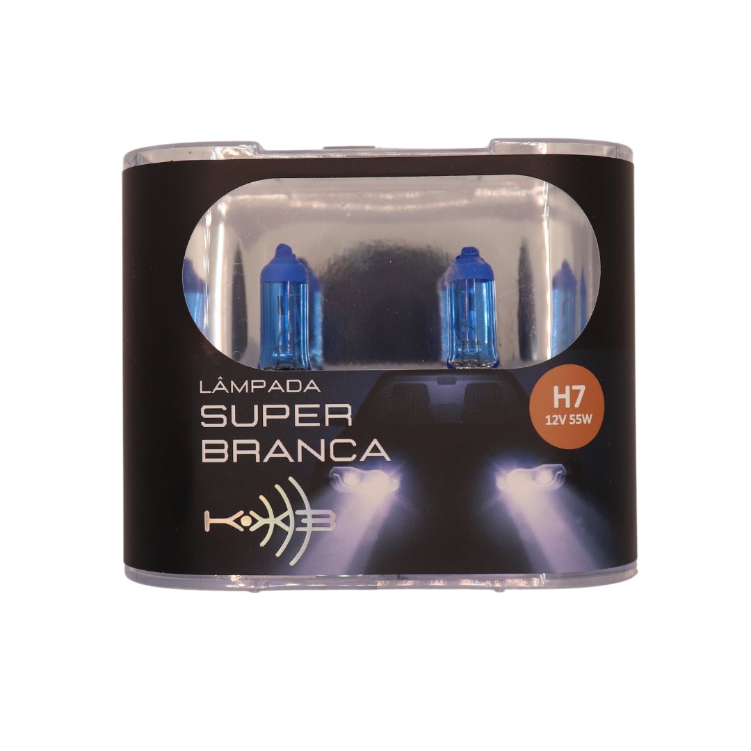 Lâmpada Super Branca – Modelo: H7 - Prime Intercontinental