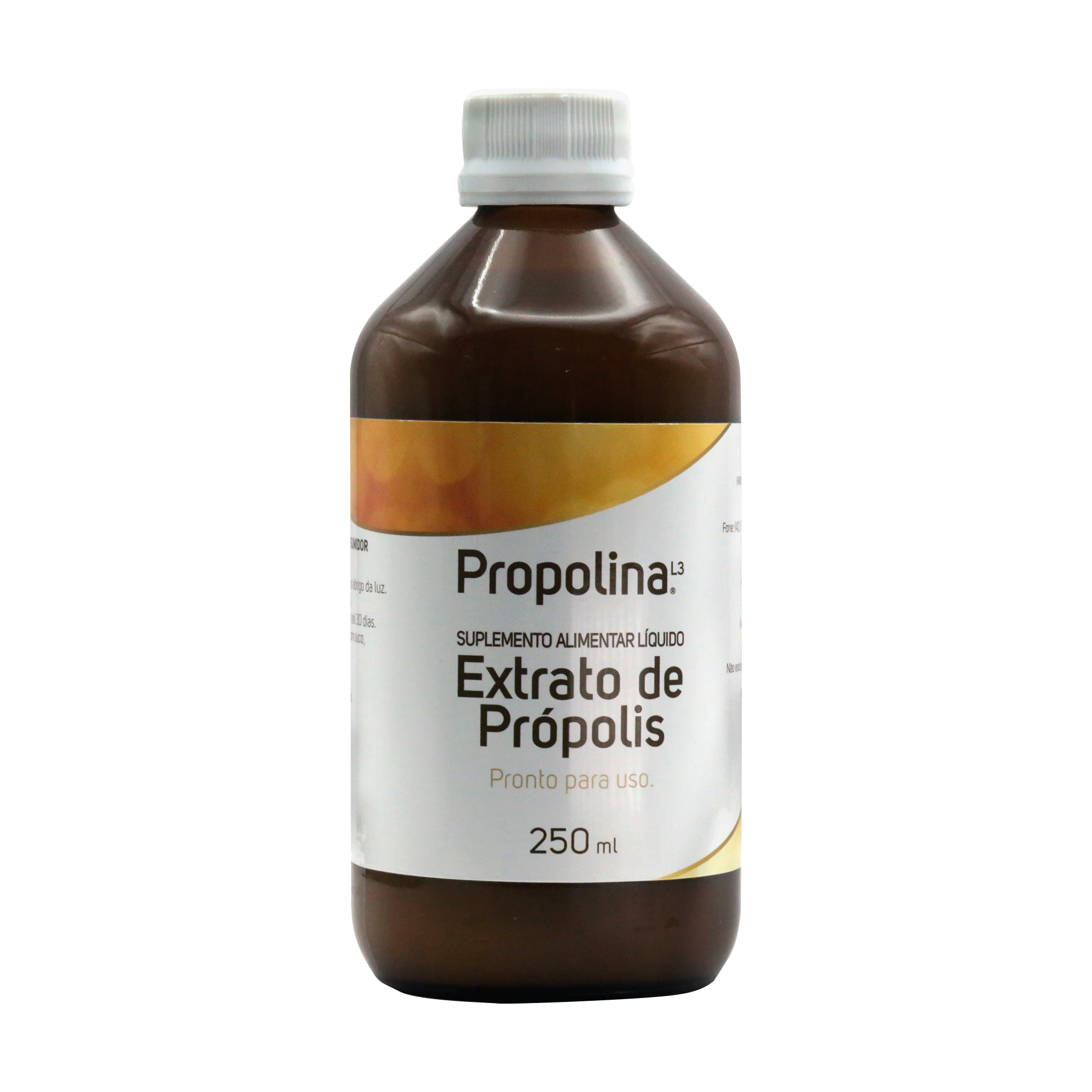 PROPOLINA L3 - EXTRATO DE PRÓPOLIS PRONTO PARA USO - 250ML - BreyerShop
