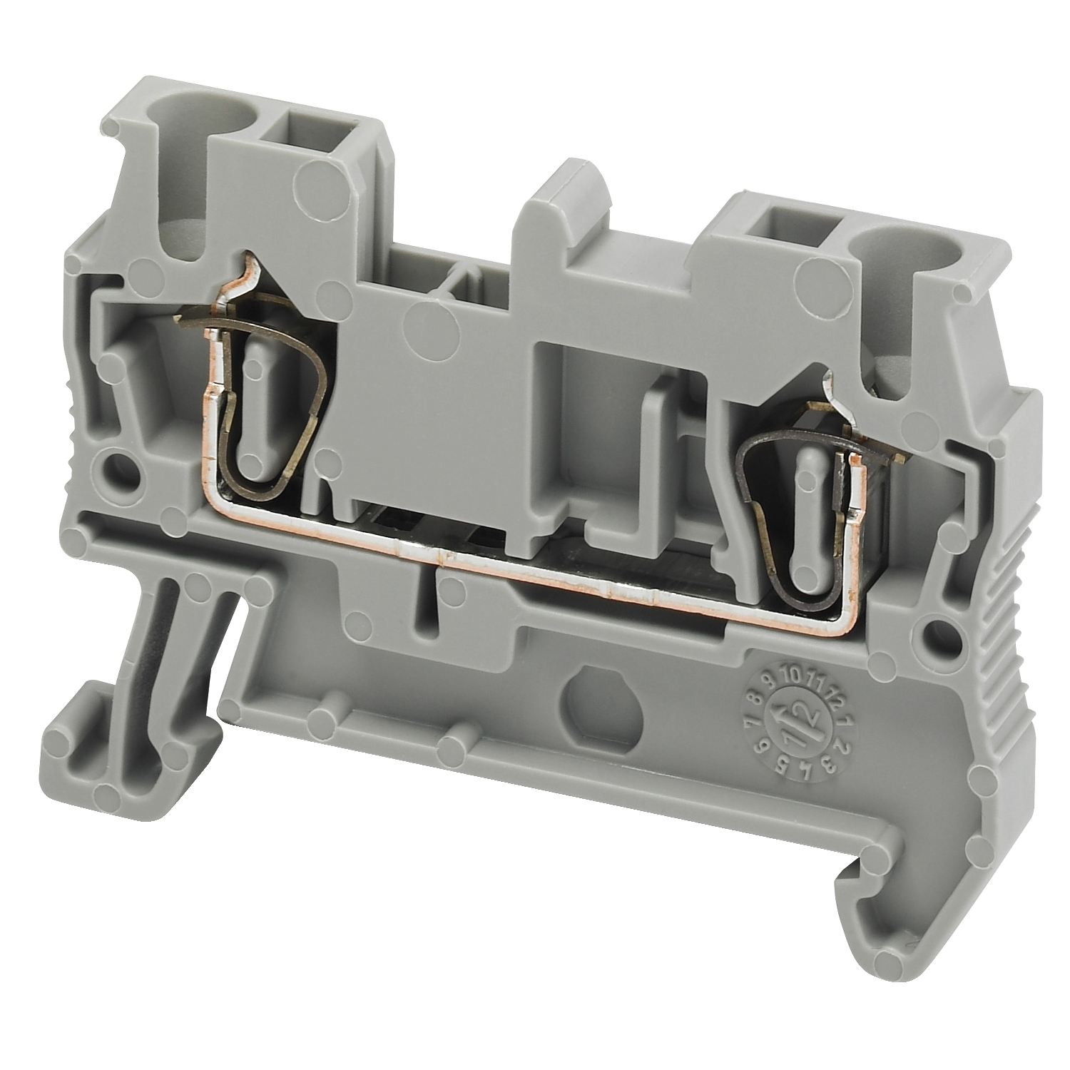 Conector Mola Seccao 2.5Mm2 2 Pontos Cinza NSYTRR22 SCHNEIDER - Lumilux ...