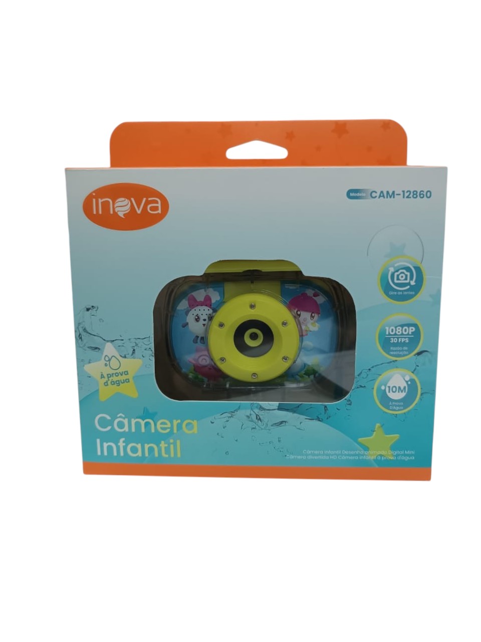 CAM-12860 CÂMERA INFANTIL INOVA - Inova Distribuidora - Acessórios e ...