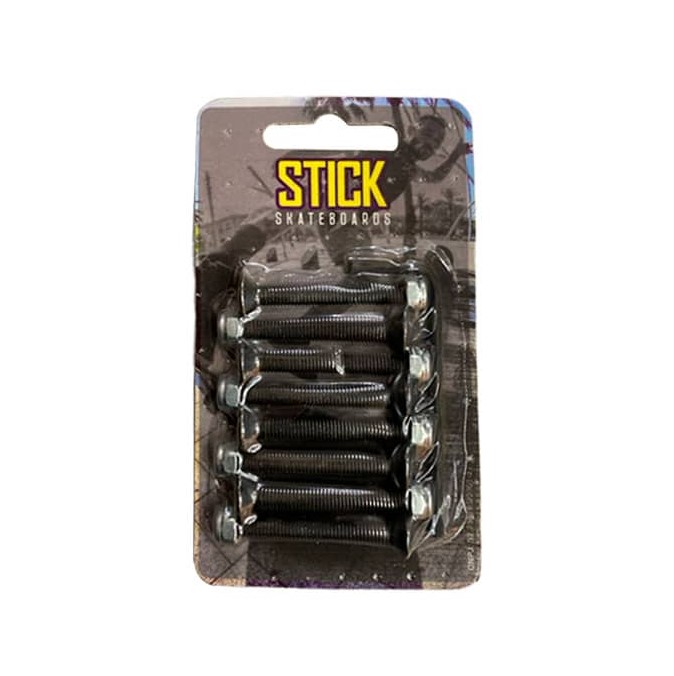 KIT PARAFUSO BASE ALLEN STICK SKATE / LONGBOARD 40MM - dimarks skate shop