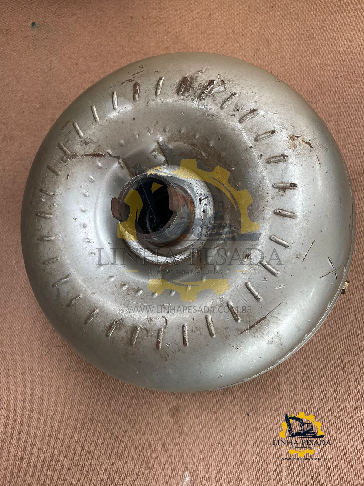 Conversor de Torque Retroescavadeira Case 580L 580M 1995135C1, A186701 ...