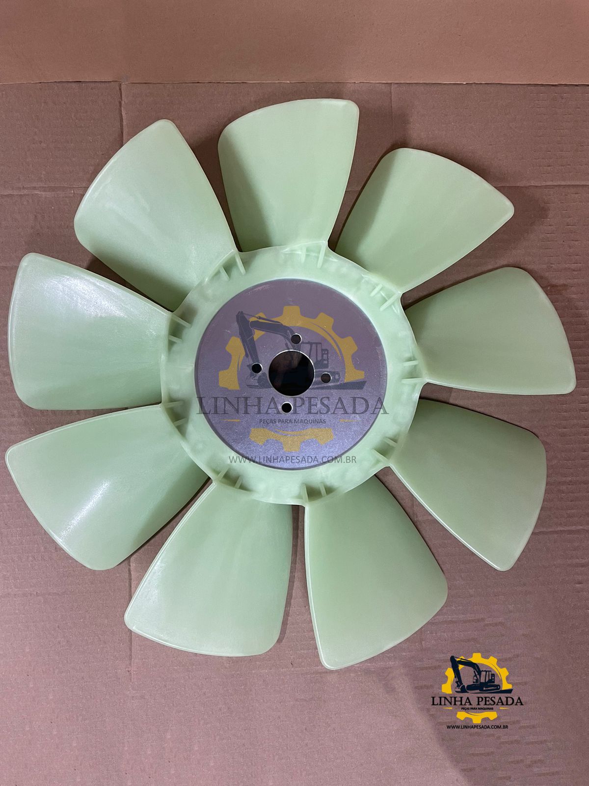 Helice Motor 1423391 Retroescavadeira Caterpillar 416e 420e - Linha ...