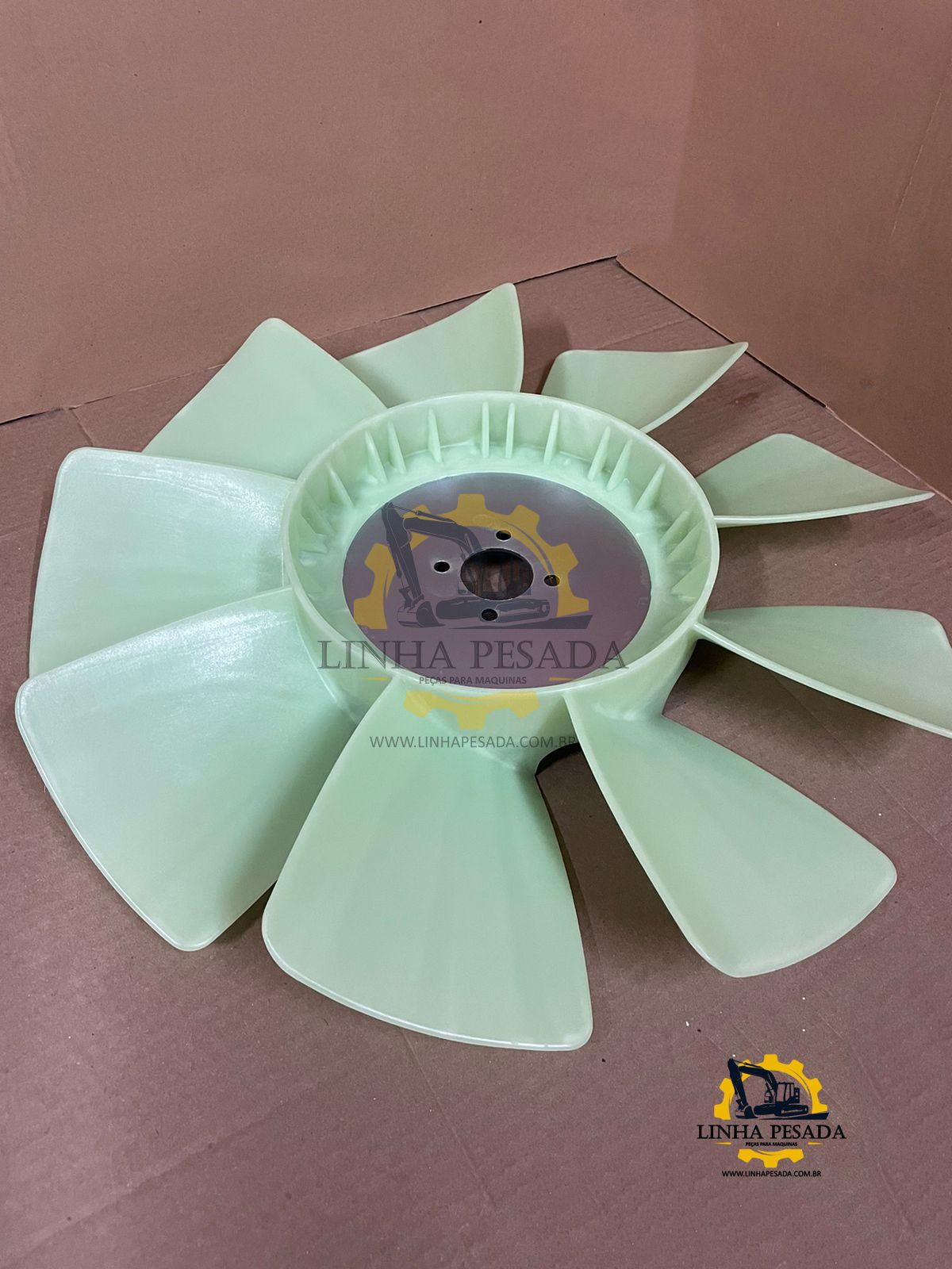 Helice Motor 1423391 Retroescavadeira Caterpillar 416e 420e - Linha ...