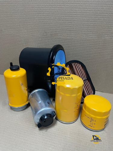 Kit Filtros Retroescavadeira Jcb 3cx + Transmissão - Linha Pesada ...