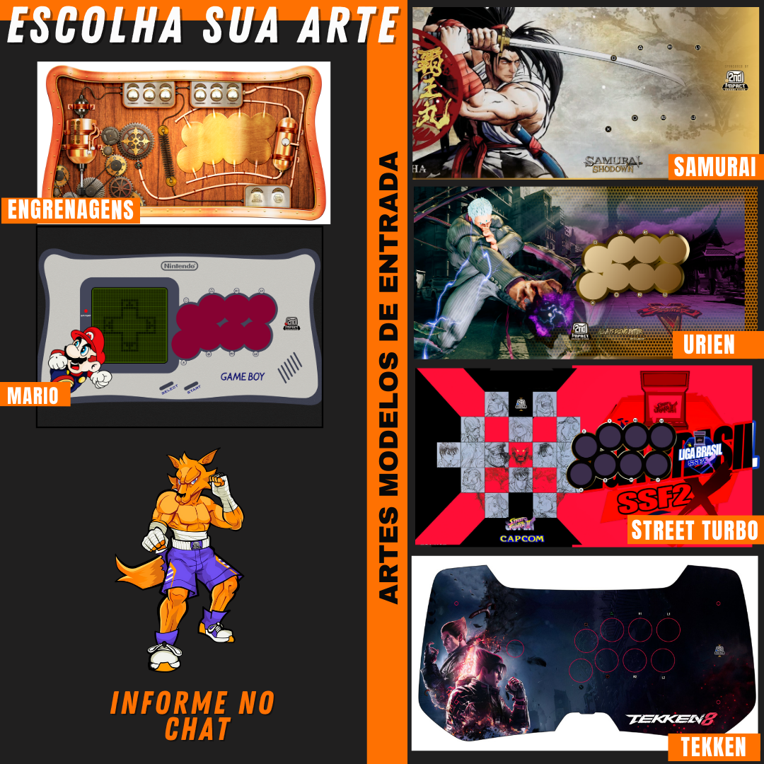 Hitbox WASD Ps4/ps3/pc Zero Delay 2nd Impact - 2ND Impact