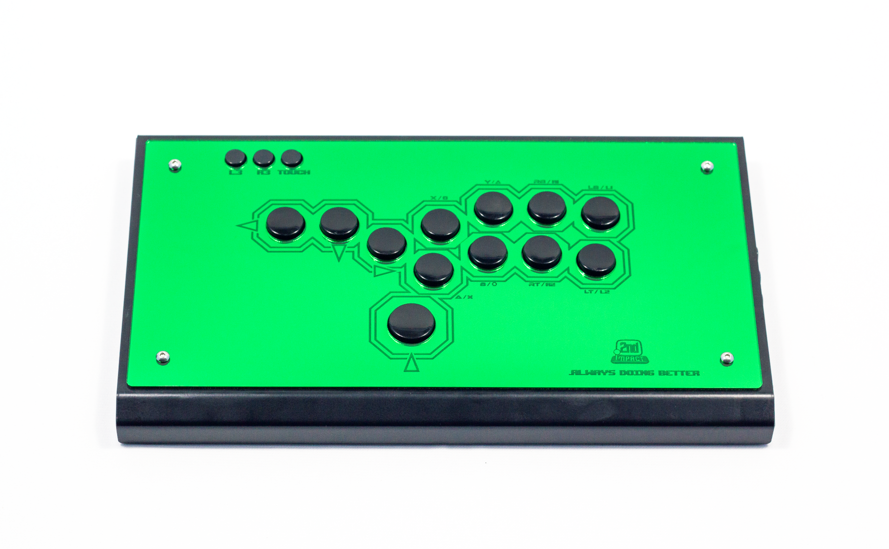 SLIM METAL HITBOX Ps4/ps3/pc Zero Delay 2nd Impact - 2ND Impact