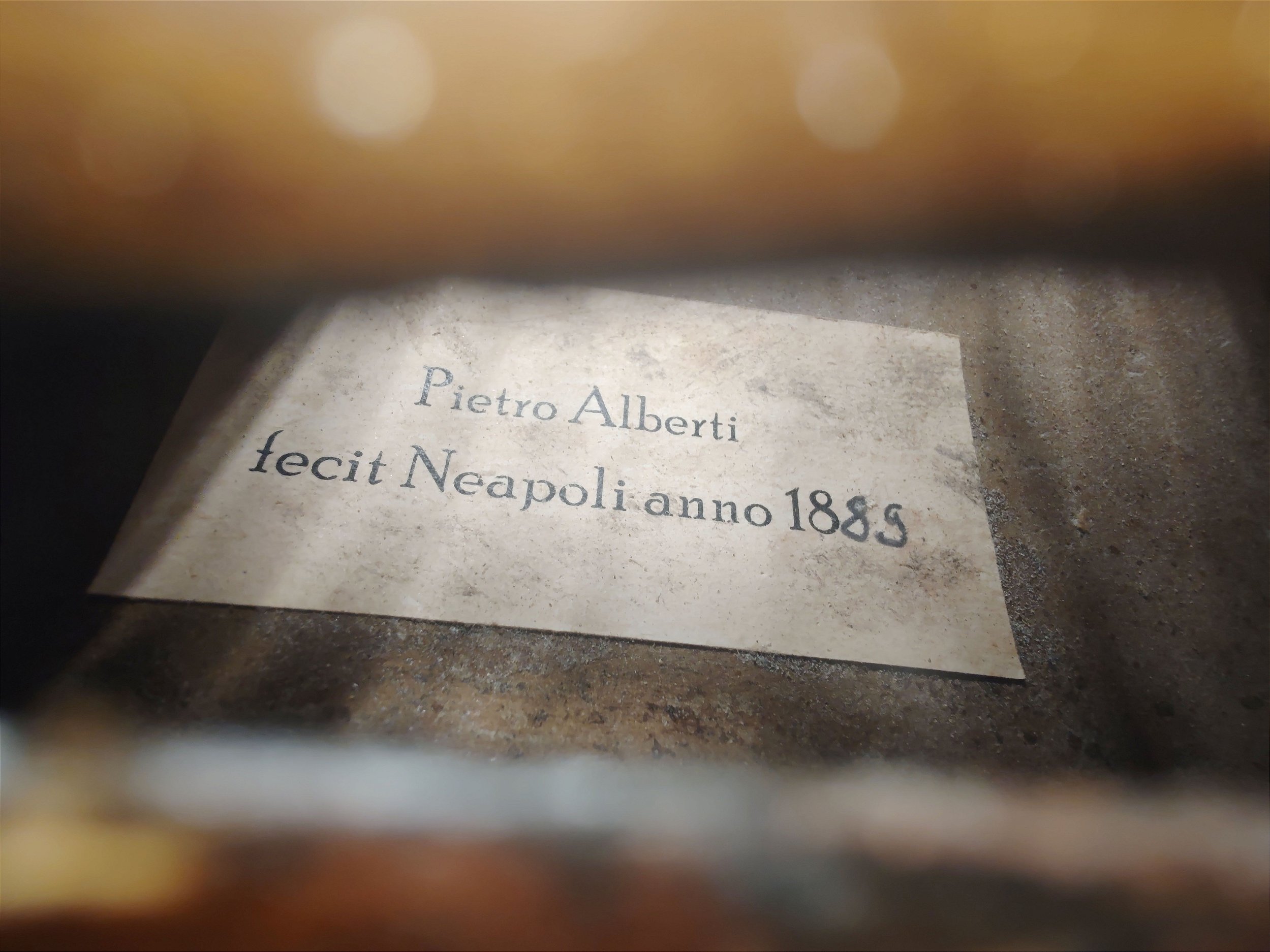 PIETRO ALBERTI, ESCOLA NAPOLITANA, SÉC. 19 ANO 1885 - JEAN JOLUVIER ...