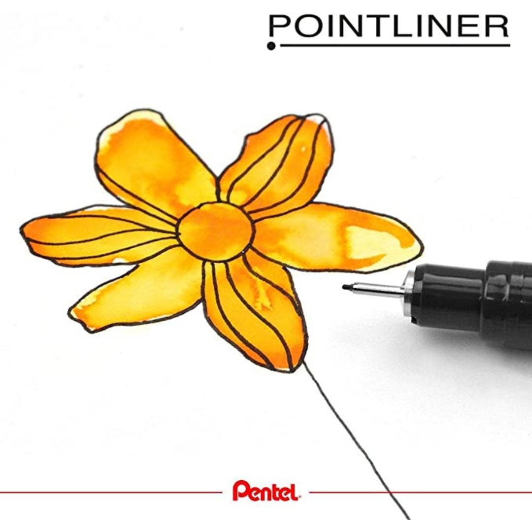 Kit Canetas Nanquim - Pentel - POINTLINER com 05 pontas. - Duck Paper ...