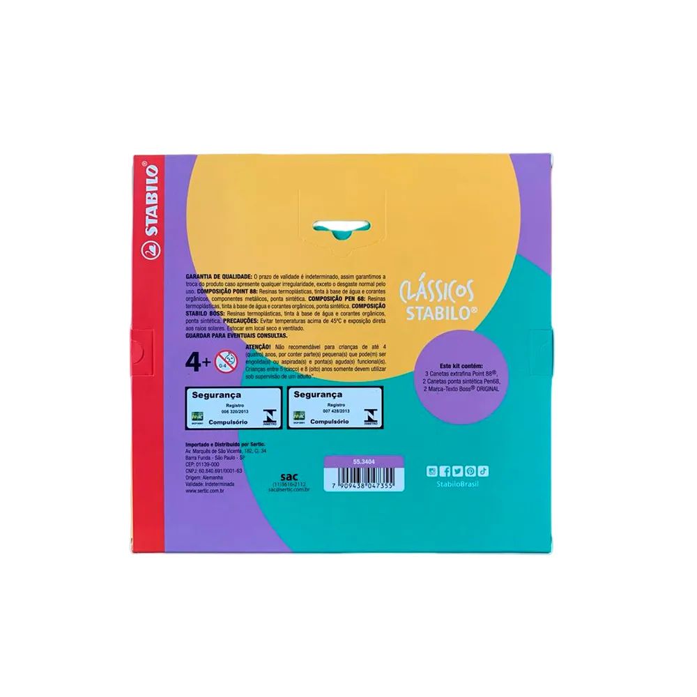 Kit Clássicos STABILO - Stabilo - 7 Itens - Duck Paper - Papelaria ...