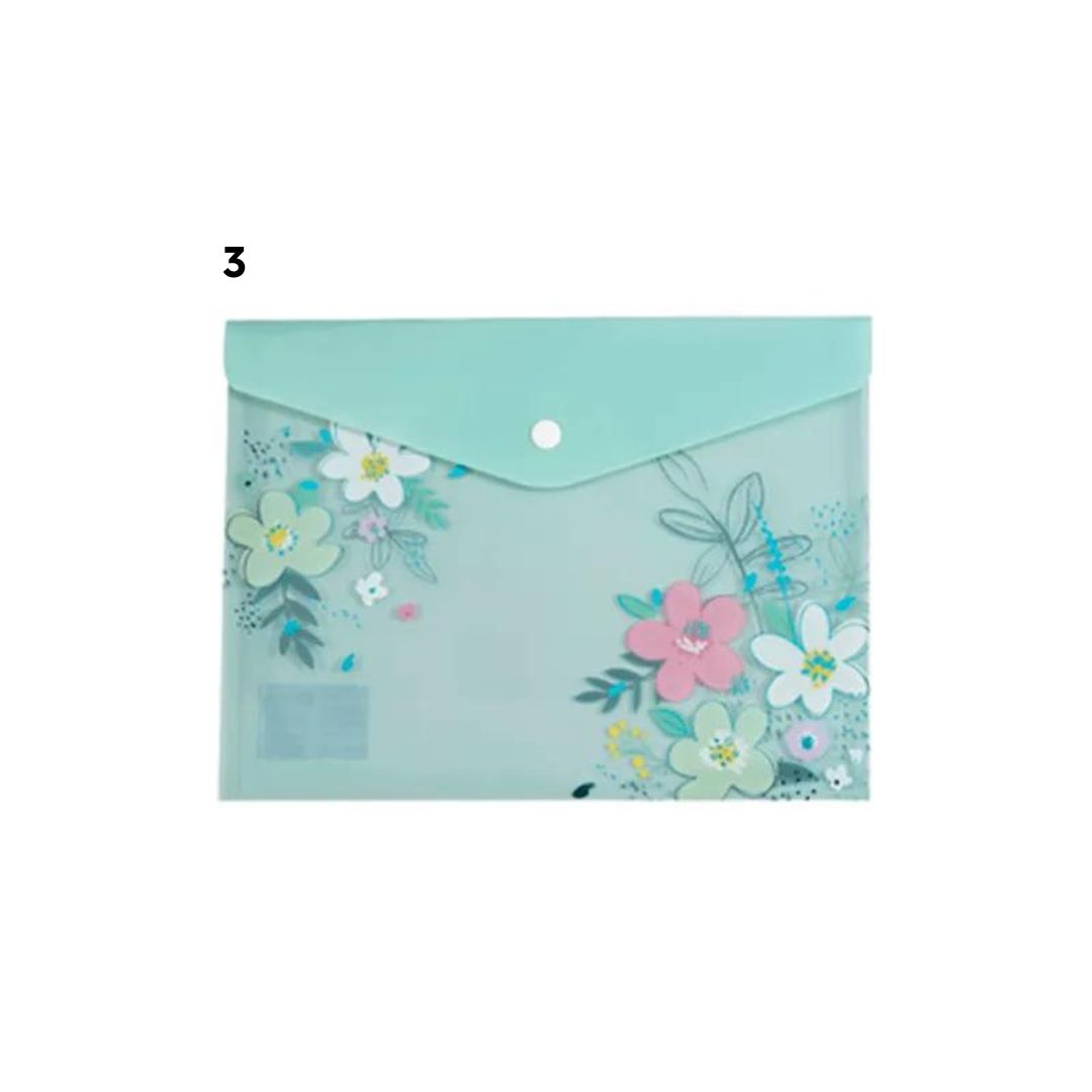 Pasta Horizontal A5 - Molin - Love Flowers - Duck Paper - Papelaria ...