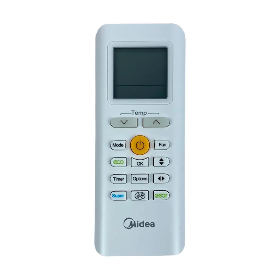 Controle Remoto Split 41014009 Midea Springer - Ponto Multipeças ...