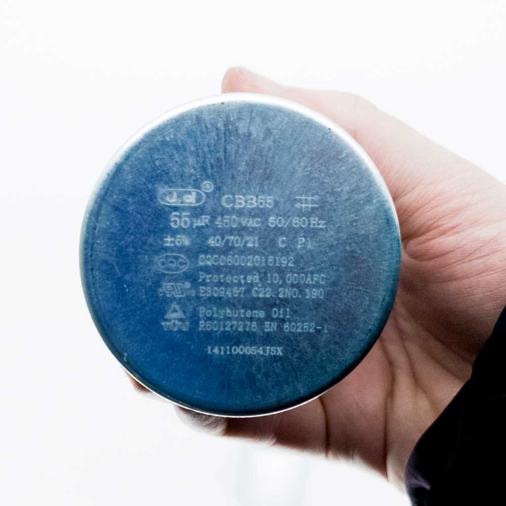 Capacitor CBB65 55uF 450VAC 33000038 Gree - Ponto Multipeças - Peças ...