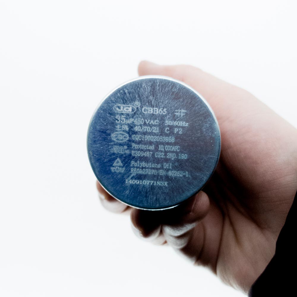 Capacitor 35uF 450VAC CBB65 3300008102 Gree - Ponto Multipeças - Peças ...