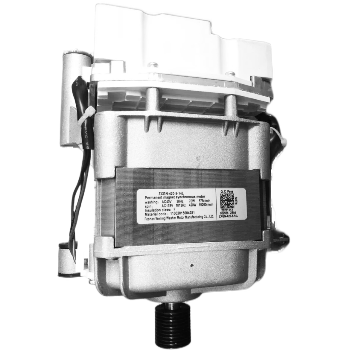 Motor ZXGN-420-8-14L 420W 127V Lava e 11002015004281 Midea - Ponto ...