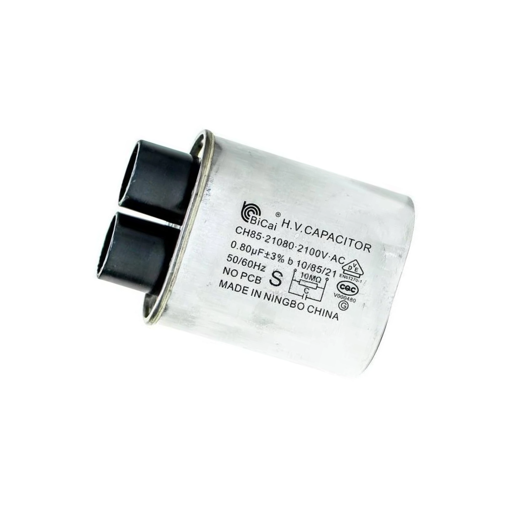Capacitor CH85 0.80uF 2100VAC Micro-ondas W10160037 Consul - Ponto ...