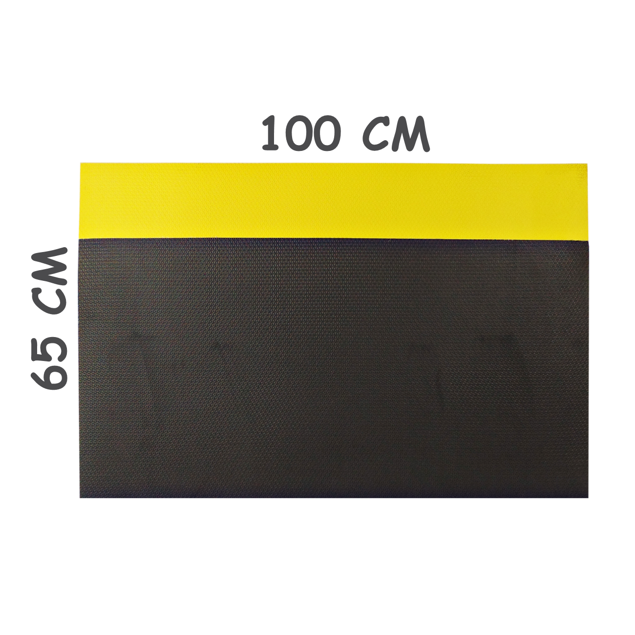 Protetor EVA Manta de Parede Preto e Amarelo - SindicoShop