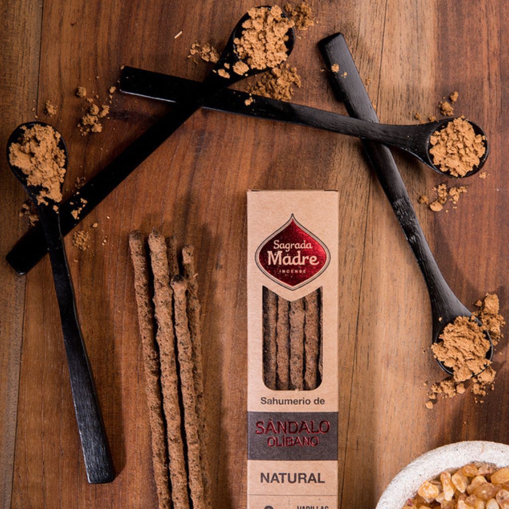 Incenso Natural De Sândalo e Olíbano - Distribuidora Incenso