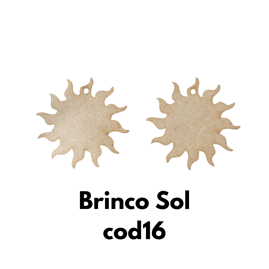Brinco MDF Kit 10 pares MISTO - Rimar Corte a Laser