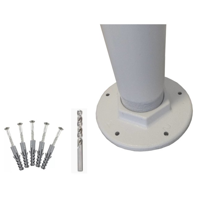 Base Tubular - Fixa no chão - Comprar Ombrelones em Tubarão Branco ...