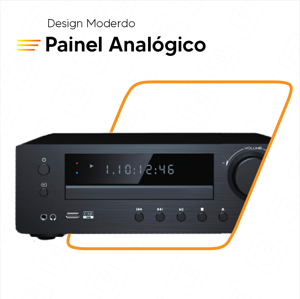 Mini System SS-002 SSOUND CD/MP3/Bluetooth/Rádio - 330W l Sanbox - Sanbox