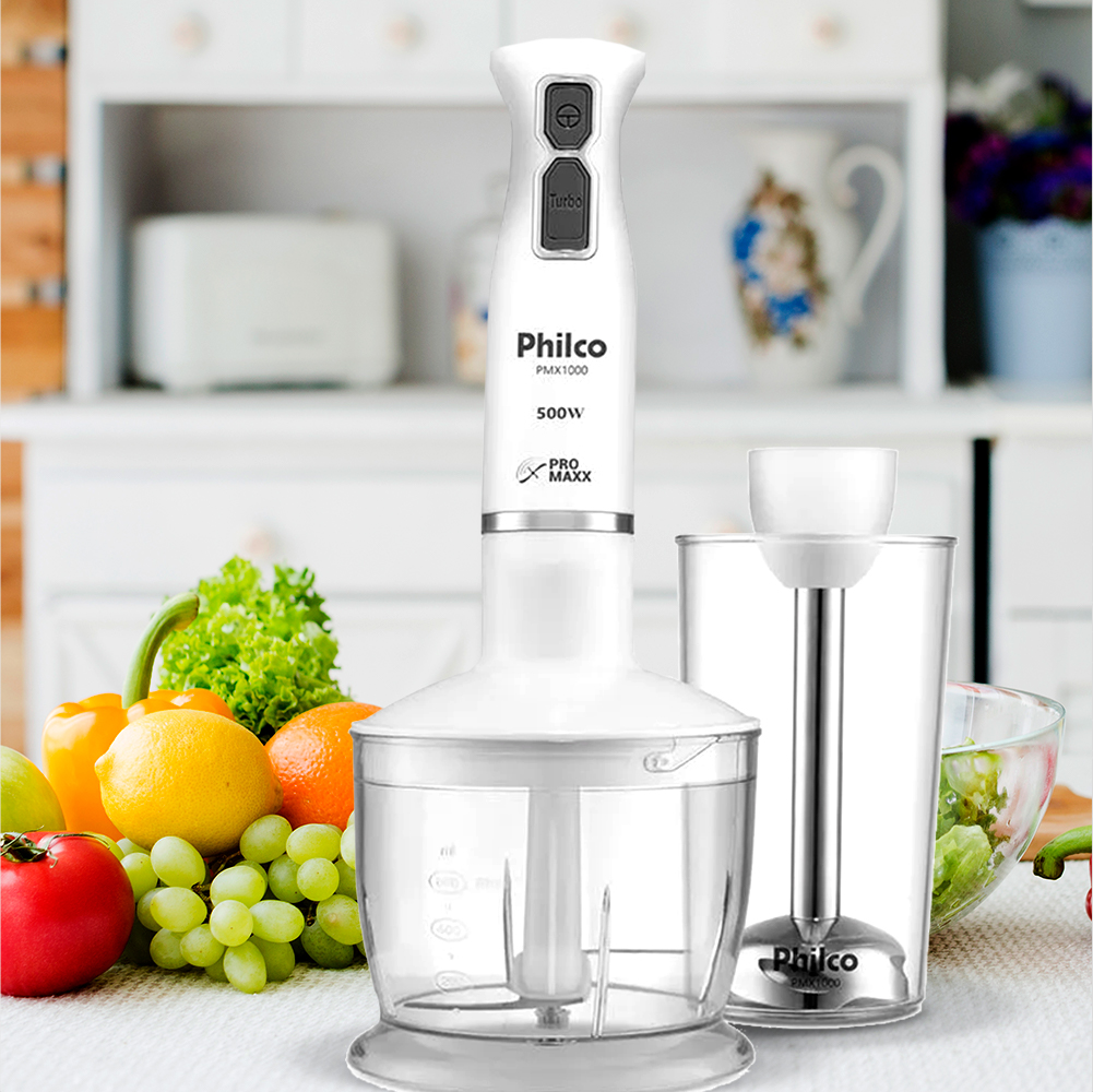 Mixer Philco PMX1000 4 Lâminas Pro Maxx 2 em 1 1,2 L l Sanbox - Sanbox