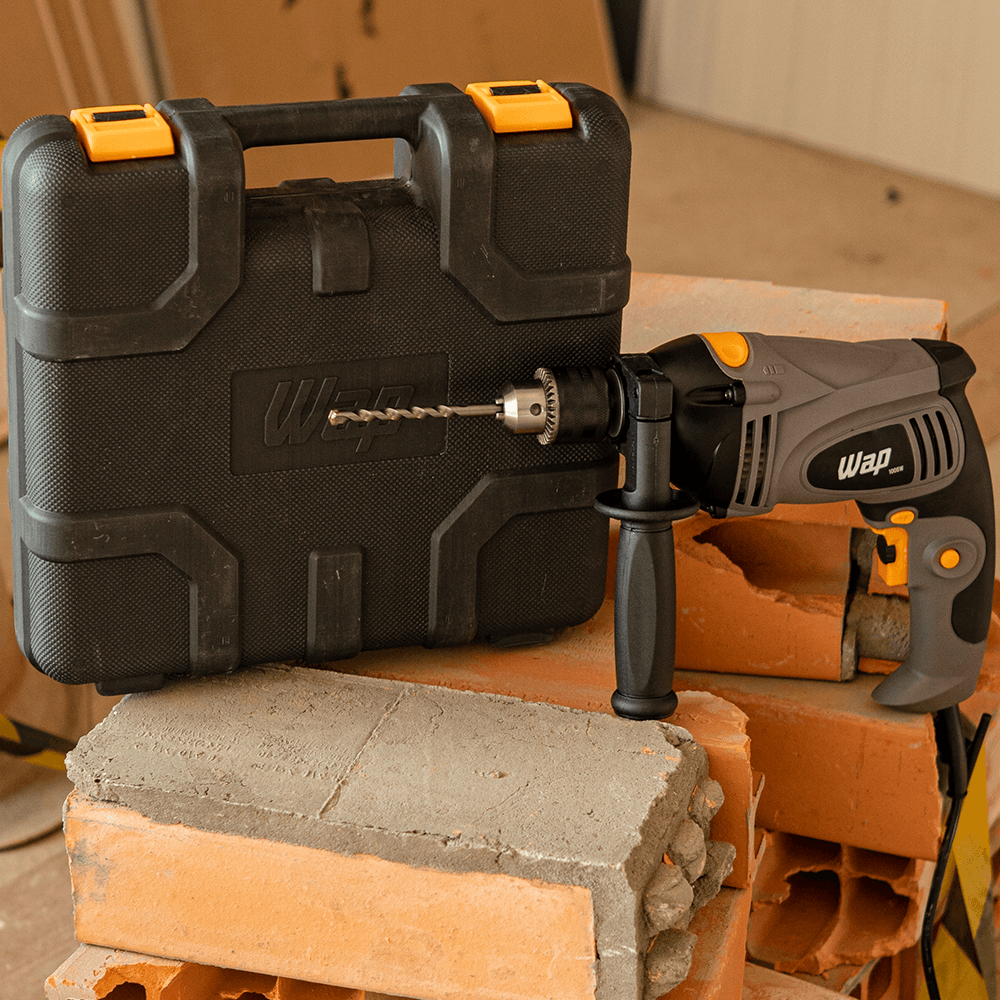 Furadeira e Parafusadeira de Impacto Wap EFPI 1000 - Multishop Eletronic