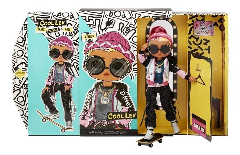 Lol Surprise OMG Guys Fashion Doll Cool Lev – 20 Surpresas - Melhor ...